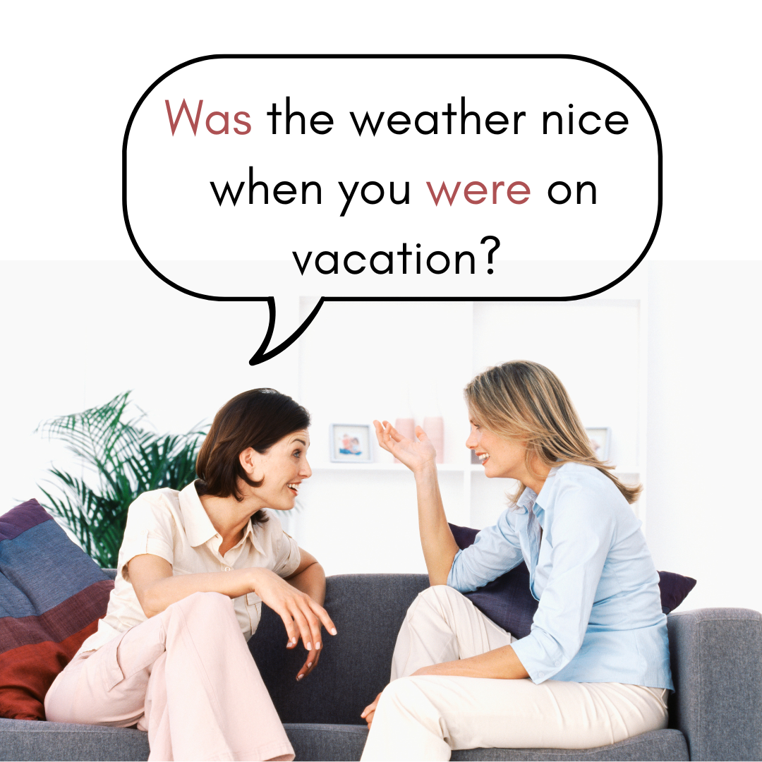 Verb to be – was/were – Way to go!