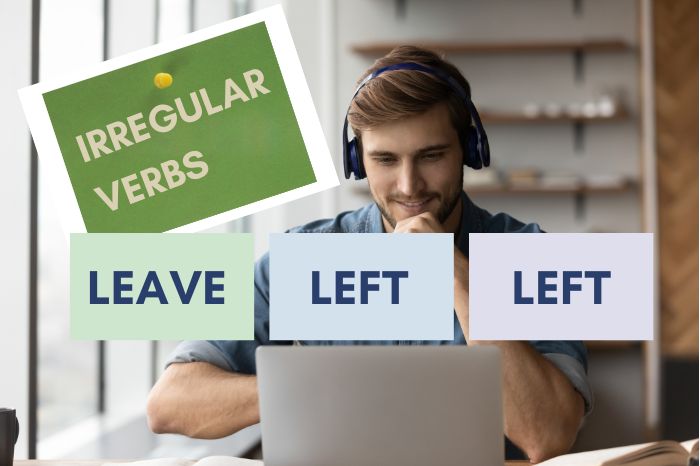 leave | left | left – Way to go!